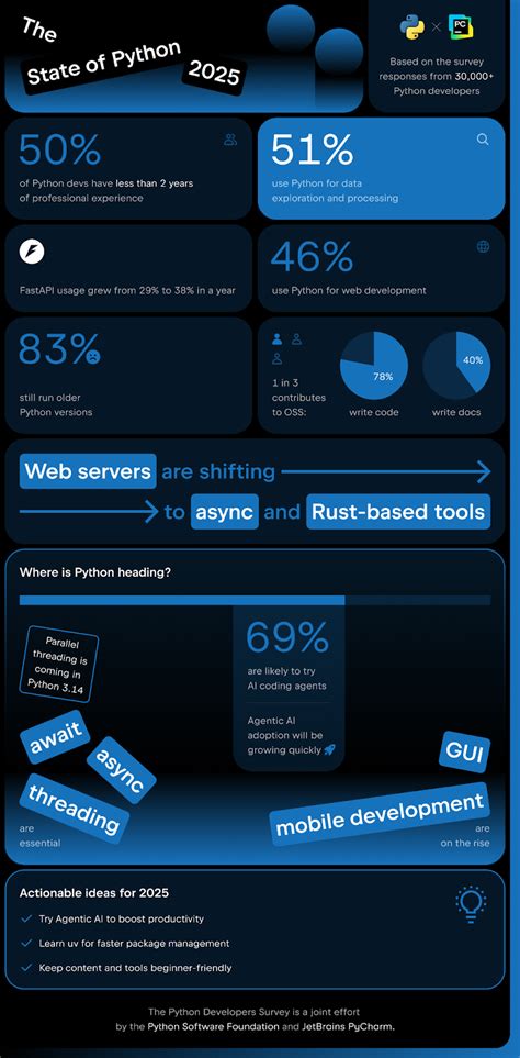 The State Of Python 2025 The Pycharm Blog