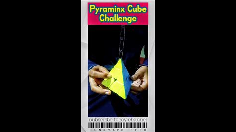 Pyraminx Cube Challenge Rubik Cube Challenge How To Solve Pyraminx Cube Rubikcube Pyraminx