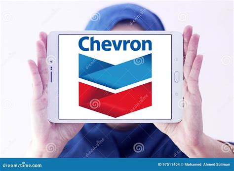 Chevron Oil Company Logo Editorial Stock Image Image Of Brands 97511404