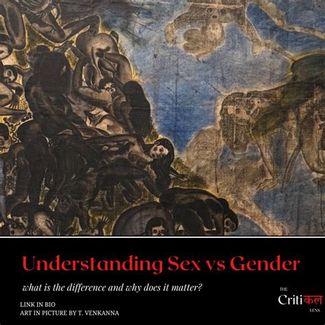 Understanding Sex Vs Gender What Is The Difference And Why Does It