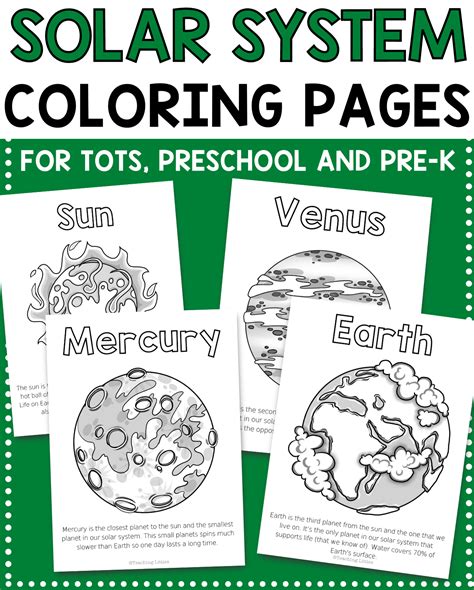 Solar System Color Worksheet