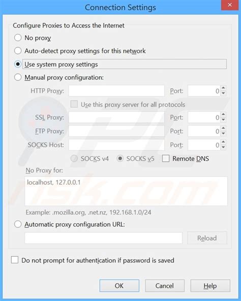 the proxy server is not responding error how to remove