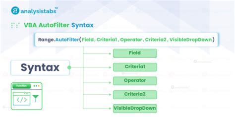 vba autofilter excel filter explained with examples