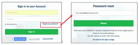 Send Password Reset Email Notification To Users Nexonia