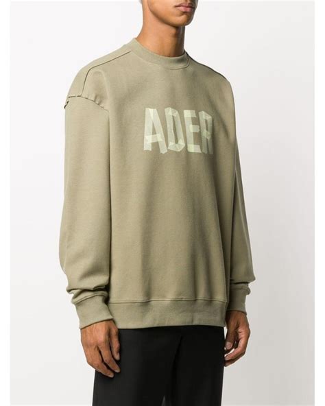 Ader Error Tape Logo Sweatshirt Mens Fashion Tops And Sets Hoodies On