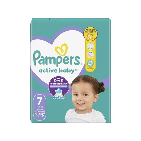 Pampers პამპერსი ბავშვის საფენები 15 კგ 44 ცალი 9295