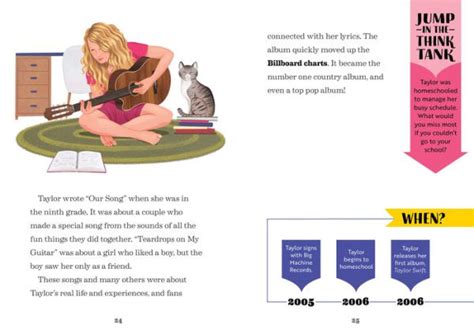 The Story Of Taylor Swift An Inspiring Biography For Young Readers By