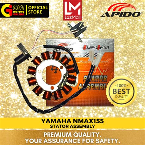 Apido Stator Assembly For Yamaha Nmax Lazada Ph Apido Stator Assembly For Yamaha Nmax Lazada Ph