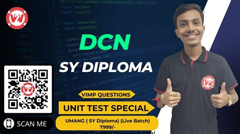 Dcn Sy Diploma Darshan Sir Vimp Question Bank V2v Class Youtube