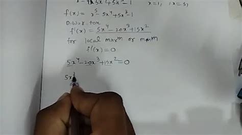 So X1 Is A Point Of Local Maximumlocal Maximum Value F119mple 3