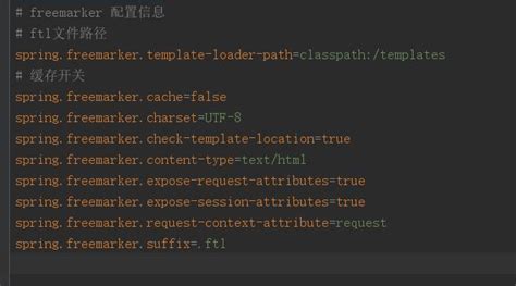freemarker ftl模板 5步骤完成springboot 整合freemarker模板引擎 csdn博客