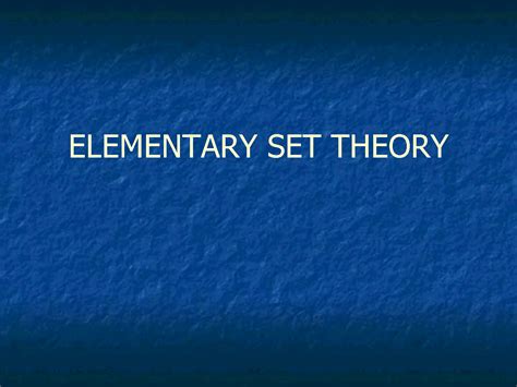Elementary Set Theory Exercises Venn Diagram Worksheets Work