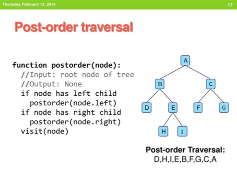 Ppt Tree Properties And Traversals Powerpoint Presentation Free Download Id2123332