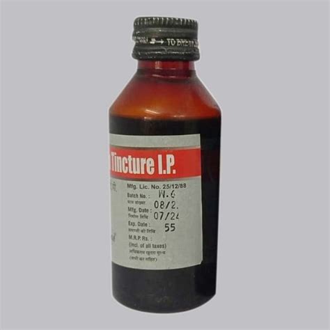 Compound Benzoin Tincture I P Purity Packaging Size Ml At Best Price In Mumbai