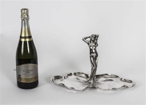 Antique Wmf Silver Plated Sweets Visiting Card Key Tray Circa 1900