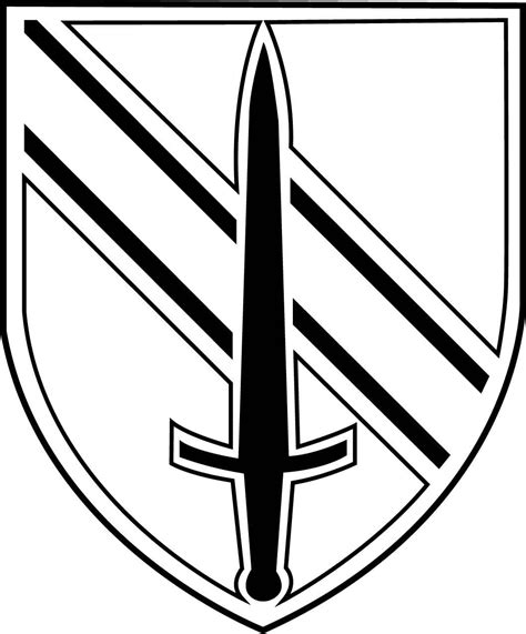 Artstation Us Army 1st Security Force Assistance Brigade Unit Crest