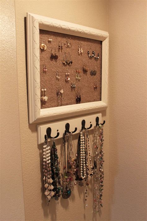 Diy Jewlery Holder Diy Jewelry Holder Jewelry Organizer Diy Jewelry