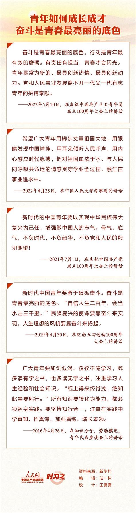 时习之 党的奋斗主题就是团的行动方向 习近平这样指导共青团工作在线便民系列