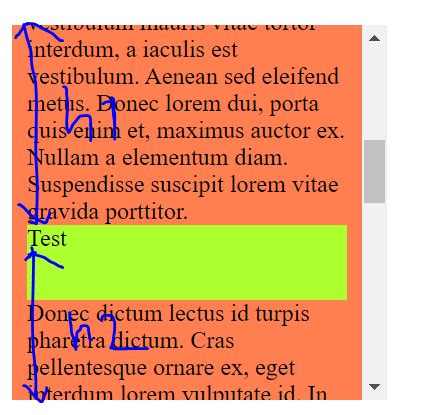 Javascript How To Get Top And Bottom Height From An Element From Its