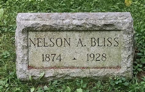 Nelson Asher Bliss 1874 1928 Find A Grave Memorial