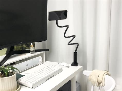 아이폰 맥세이프 자바라 거치대 너무 편한 침대 거치