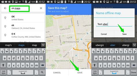 How To Use Google Maps Offline Android Ubergizmo