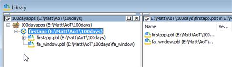 100 Days Of Powerbuilder Tutorial Day 5 Building Up The Application Structure Anvil Of Time
