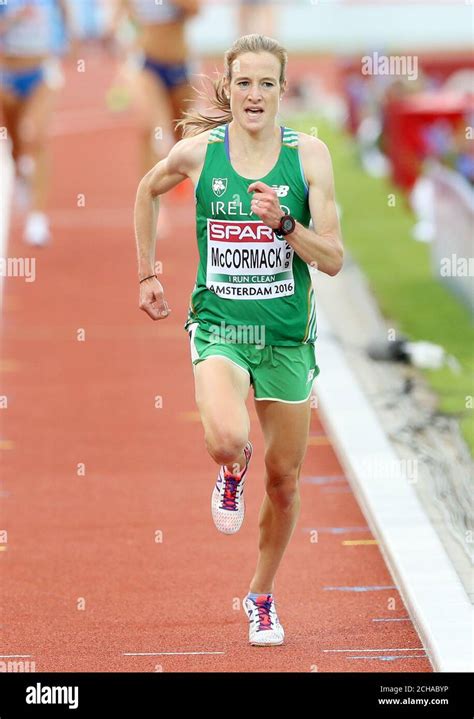 Irelands Fionnuala Mccormack On Her Way To Finishing Fourth During The