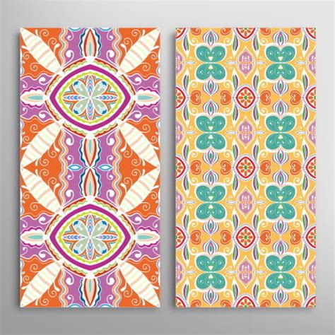 에스닉 패턴 장식 원활한 벡터 Eps Uidownload