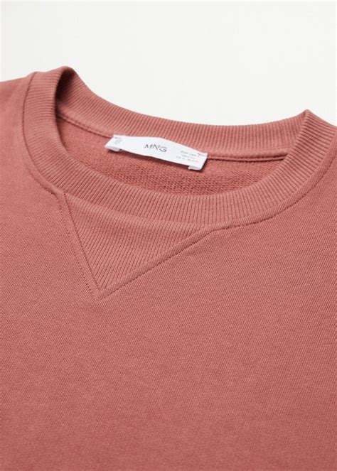 Свитшот из органического хлопка Женская МАНГО Россия Российская Федерация Mens Tshirts