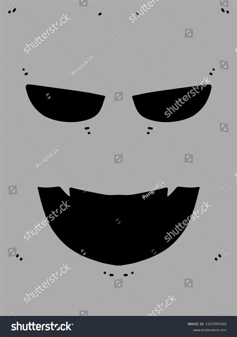 Cute Ghost Face Cartoon Background Stock Illustration 2107095560 Shutterstock