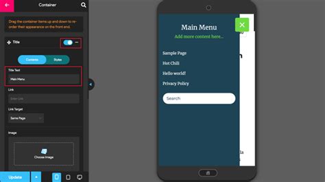 How To Add A Slide Panel Menu In WordPress Themes