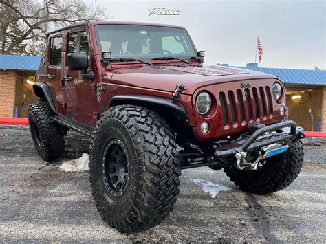 2009 Jeep Wrangler Jk Wheel Offset Super Aggressive 3 5 Suspension