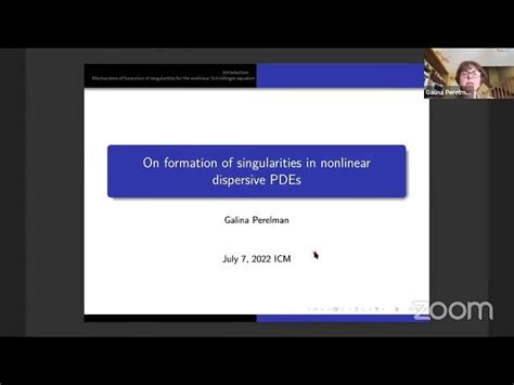Free Video Formation Of Singularities In Nonlinear Dispersive Pdes
