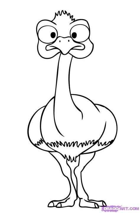 Fabulous Tips About How To Draw A Cartoon Ostrich Minoritytip