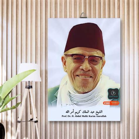 Jual Prof Dr H Abdul Malik Karim Amrullah Foto Habib Ulama Hiasan