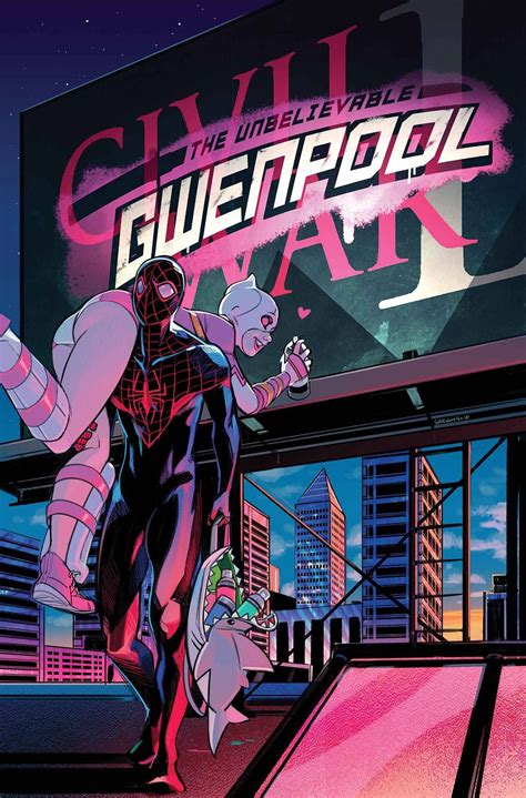 Draconian Gwenpool Gwens Team Up With Miles Morales Endsbadly Man Oh Man She