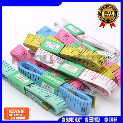 Jual Meteran Pita 150cm Alat Ukur Kain Tukang Jahit Tailors Tape