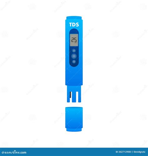 Tds Total Dissolved Solids Testing Your Water Vector Stock