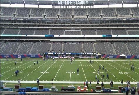 Giants Stadium Seating Chart Rows Cabinets Matttroy