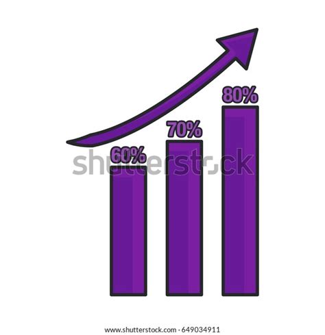 Performance Line Chart Stock Vector Royalty Free 649034911 Shutterstock