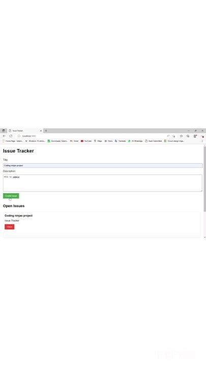 Issue Tracker With Nodejs And Expressjs An Issue Tracker Application Is Snehal Sonawane
