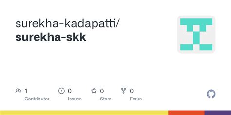 Github Surekha Kadapattisurekha Skk