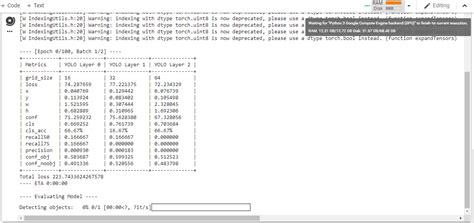 Gpu Memory Is Full When Training In Google Colabs Issue Eriklindernoren Pytorch Yolov