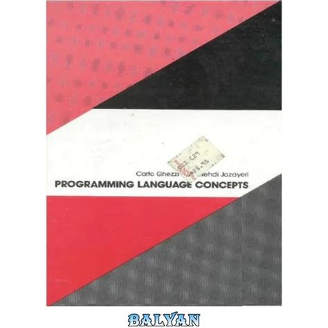 خرید و قیمت دانلود کتاب Programming Language Concepts ترب
