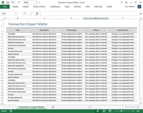 Transition Plan Template MS Word Excels MS Office Templates With AI Prompts