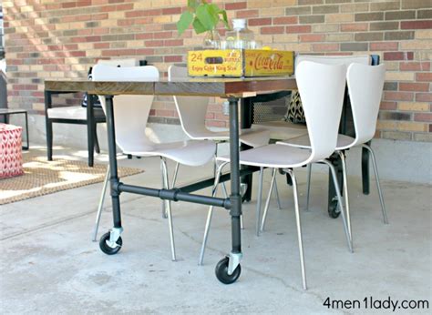 7 Diy Industrial Dining Tables For Indoors And Outdoors Shelterness