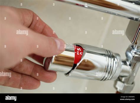 Thermostat Dial Hi Res Stock Photography And Images Alamy