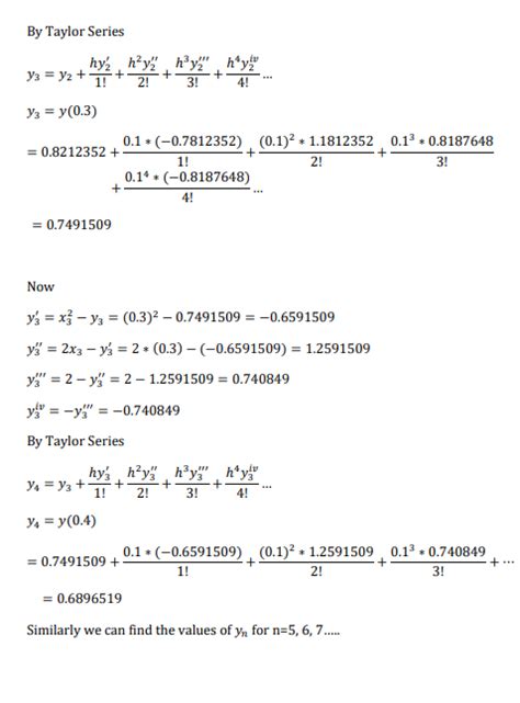 Solution Of Ordinary Differential And Higher Order Equations Overview