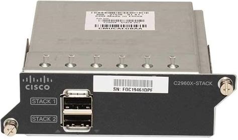 Cisco 2960 X Flexstack Plus Module Switch C2960x Stack Amazon Ca Computers And Tablets
